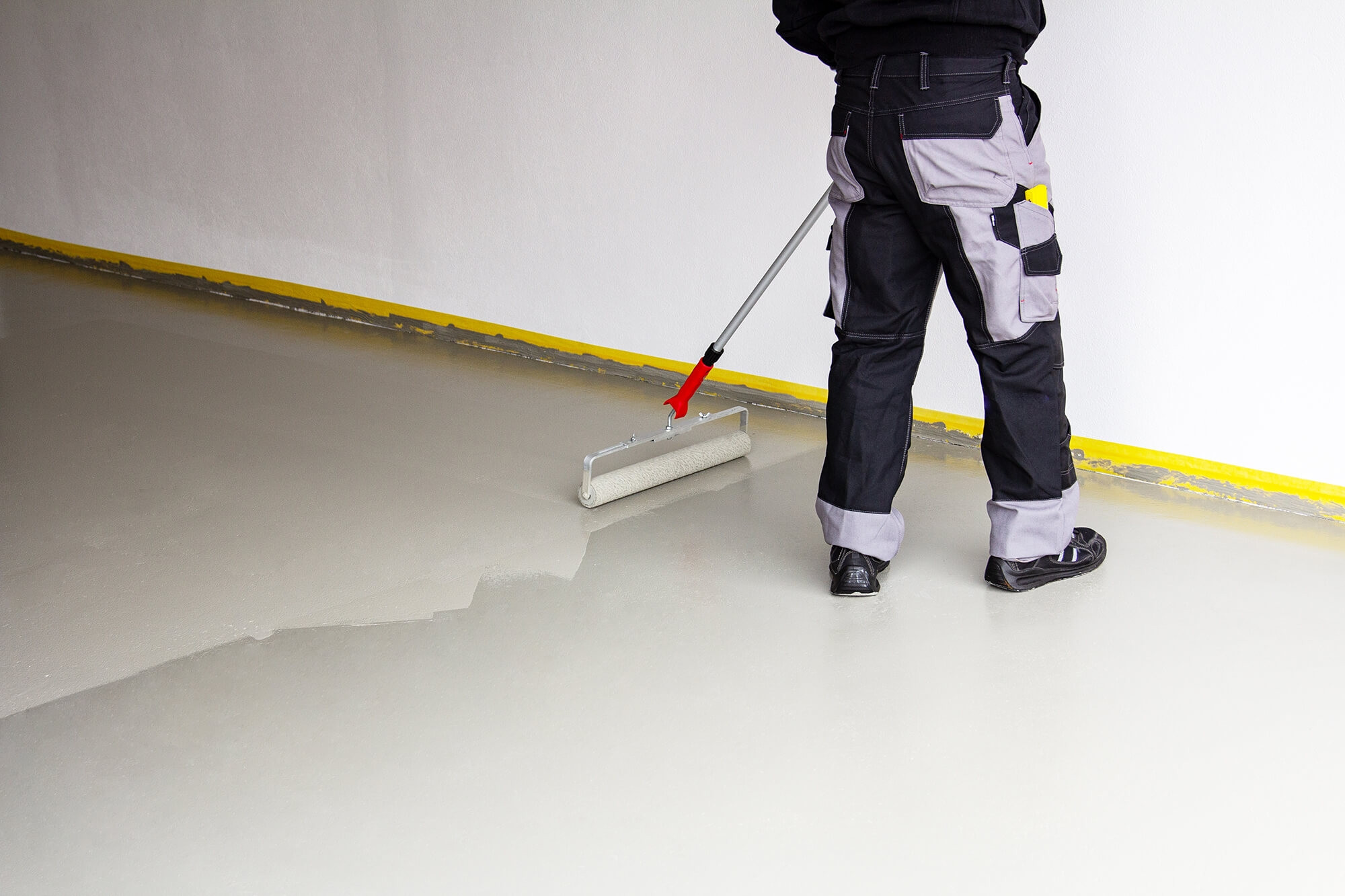 Bodenbeschichtung 2K diffusionsfähig, mechanisch belastbar