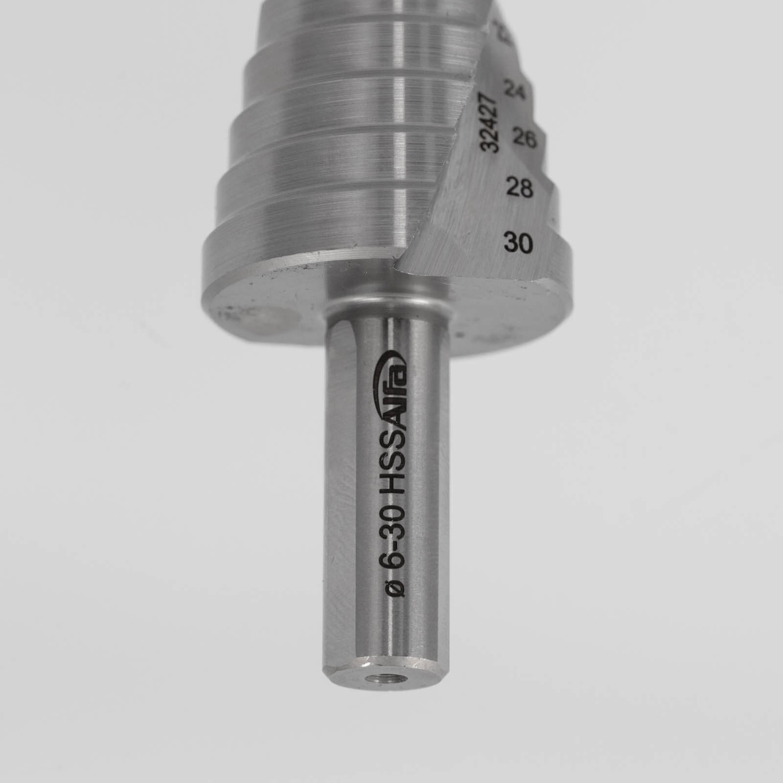 Präziser, HSS-Profi-Spiral-Stufenbohrer für zylindrische Löcher