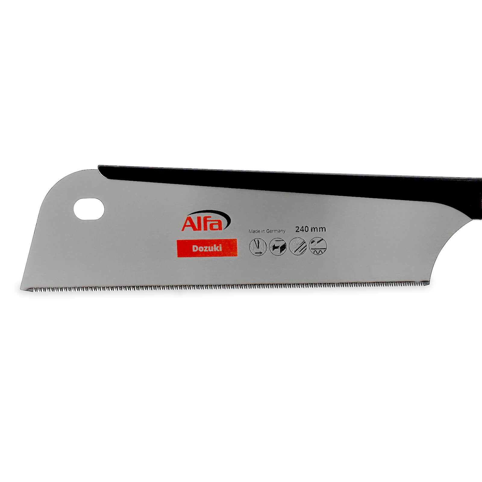 Japansäge Dozuki mit stabilem Stahlrücken
